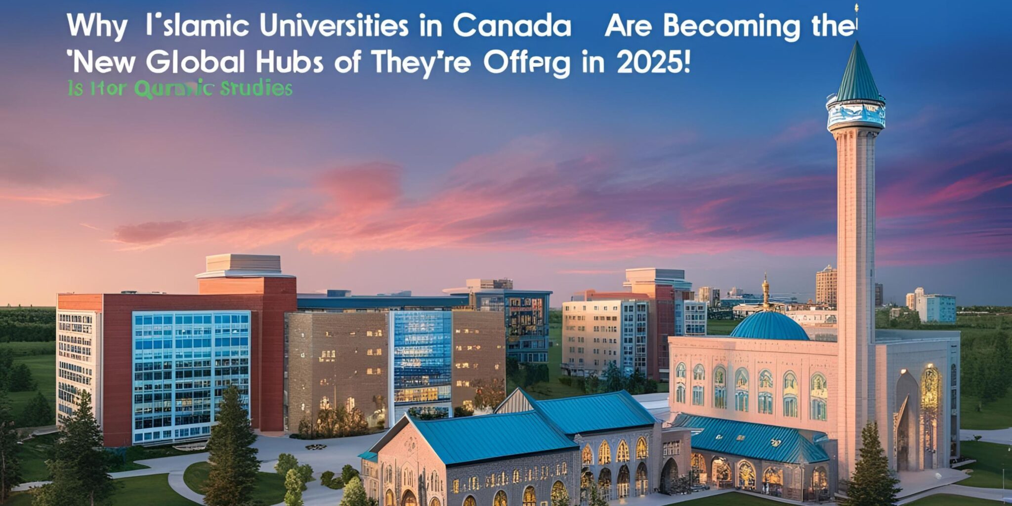 Why Islamic Universities in Canada Are Becoming the New Global Hubs for Quranic Studies You Won ...